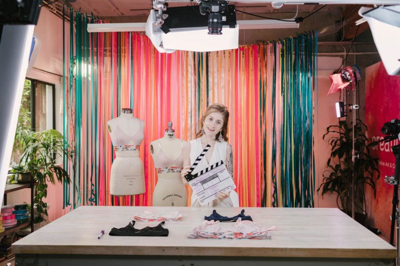 Madalynne X Creativebug: Lingerie and Bra Making Video Tutorial Sneak Peek