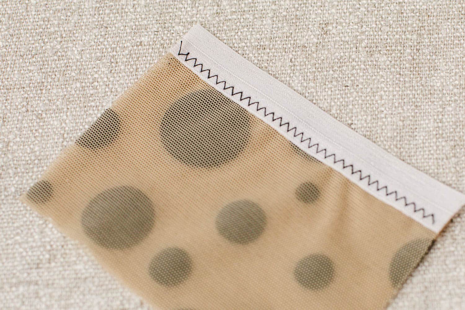 How to Sew Fold Over Elastic Binding