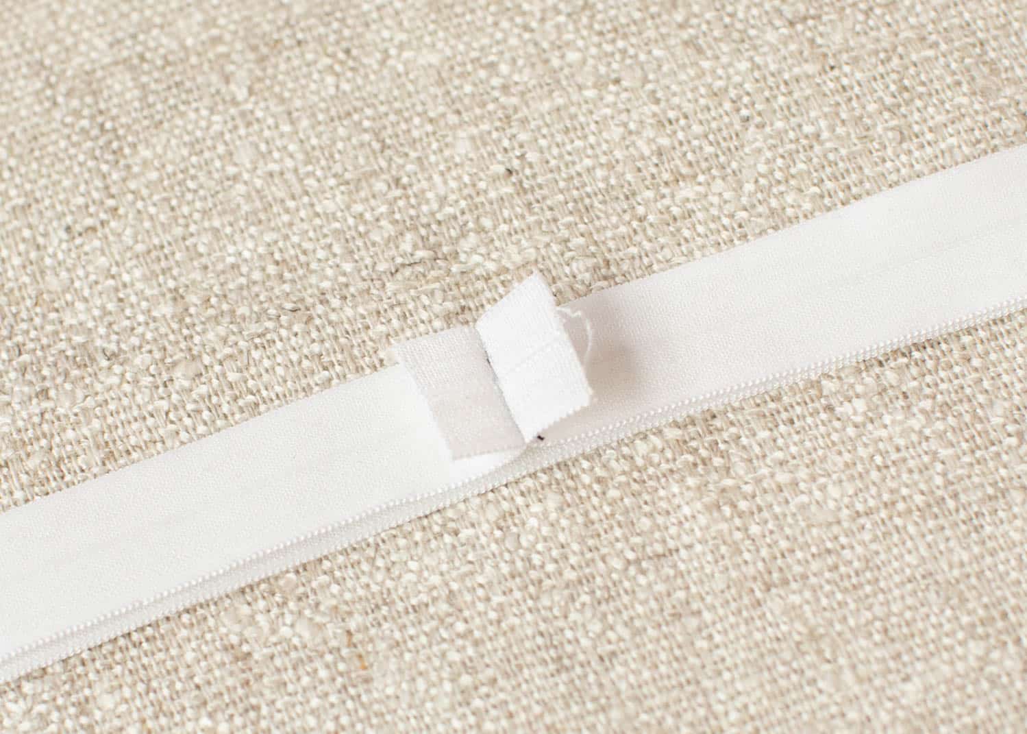 How to Sew Fold Over Elastic Binding