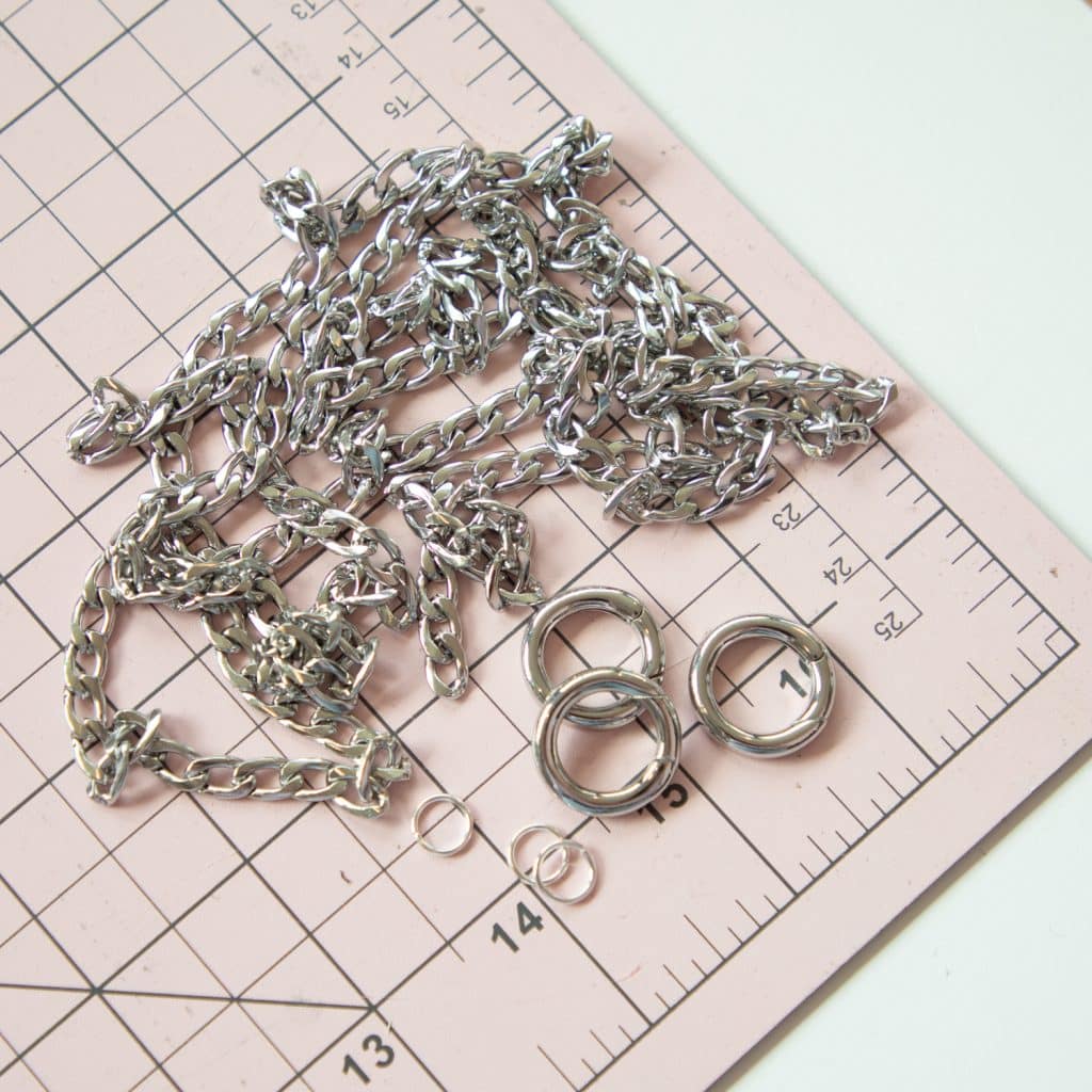 Silver Chain Corset Add-on