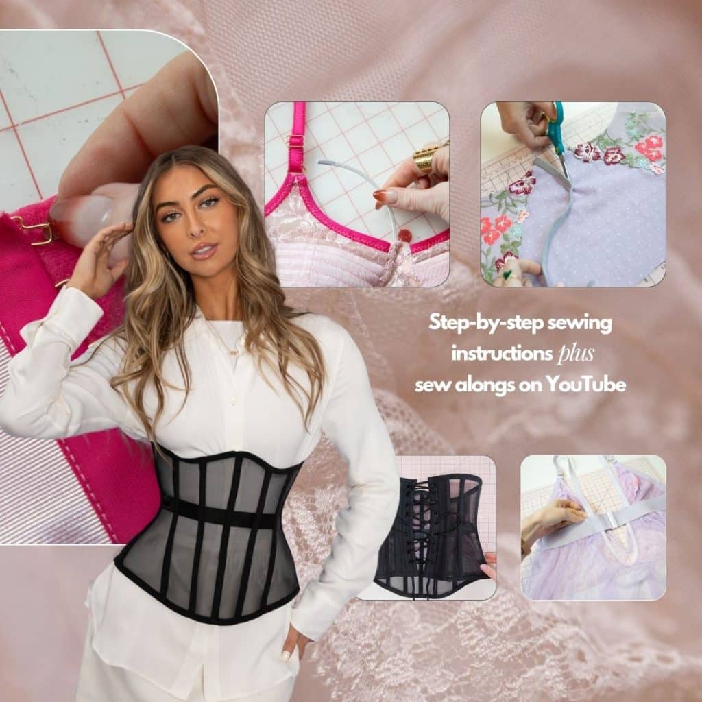 Lingerie Sewing Pattern PDF Bundle (11 Patterns over 50% off!)